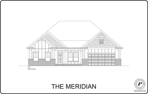 Meridian Home Plan | 3-Bed, 2.5-Bath New Home Chattanooga